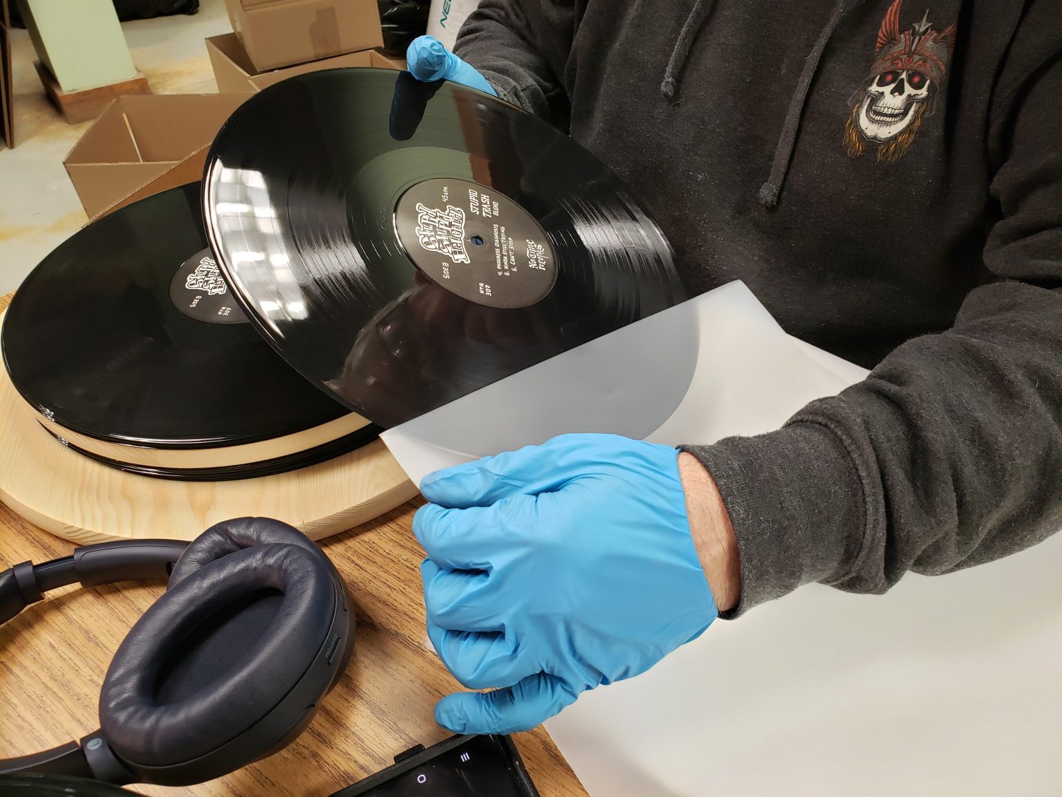 How Vinyl Records are Made - Waxxy Poodle Record Pressing